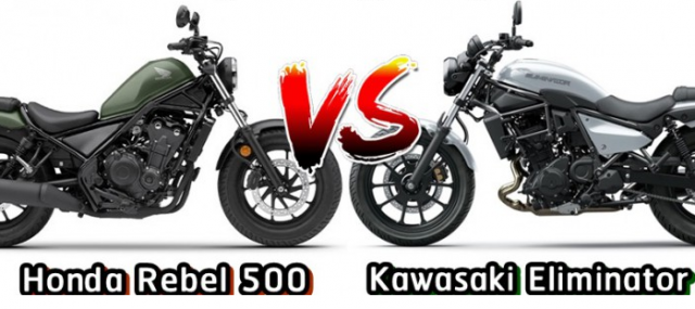 Kawasaki Eliminator vs Honda Rebel 500 trên bàn cân thông số | 2banh.vn